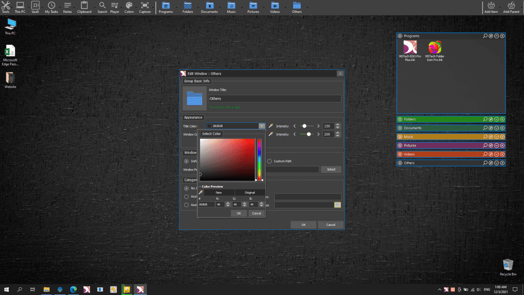 Easy Desktop Organizer - Desktop Management - MSTech Global