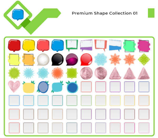 Premium Shape Collection 01 MSTECH GLOBAL