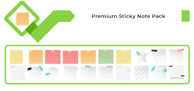 Premium Sticky Note Pack MSTECH GLOBAL