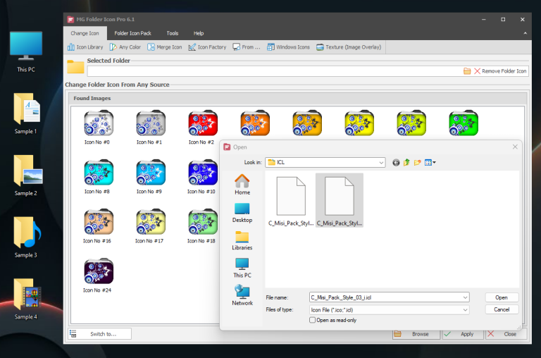 MG Folder Icon v7 Try for Free MSTECH GLOBAL