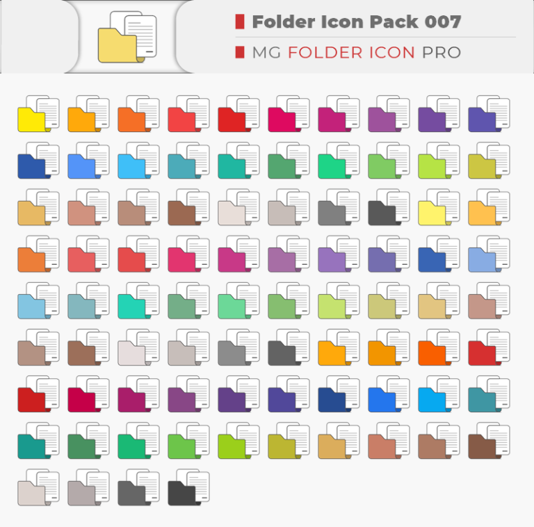 Folder Icon Pack 007 MSTECH GLOBAL