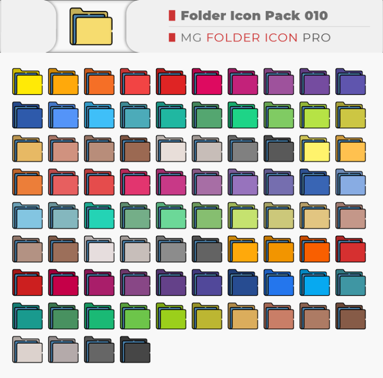Folder Icon Pack 010 MSTECH GLOBAL