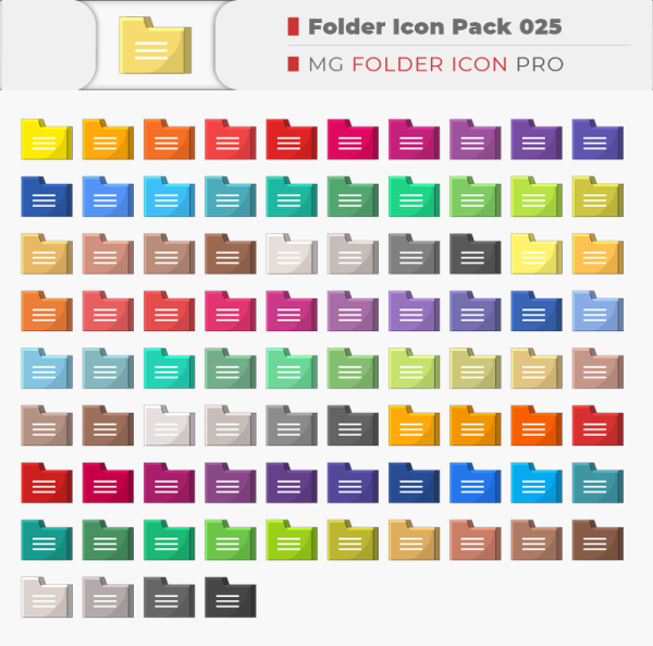 Folder Icon Pack 025 MSTECH GLOBAL
